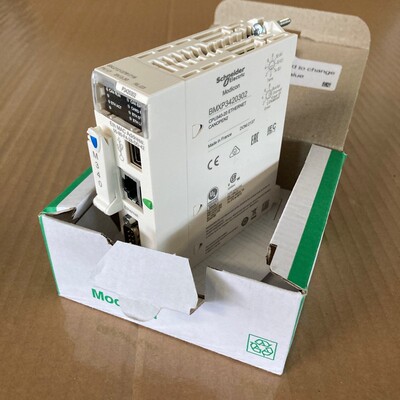 1x Schneider Modicon BMXP3420302 CPU340-20 ETHERNET CANOPEN2