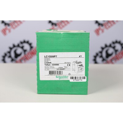 SCHNEIDER LC1D09P7 (CONTACTOR) - 6 months warranty