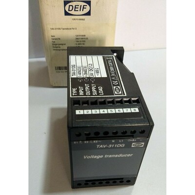 DEIF TAV-311DG Trasduttore Di Tensione - 0-440VAC 4-20mADC -