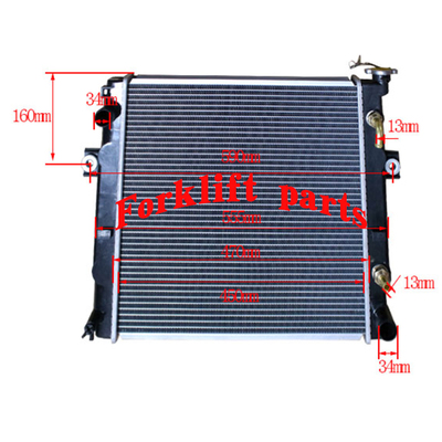 toyota丰田叉车配件1DZ\4Y\5K发动机水箱散热器16430-23330-71优