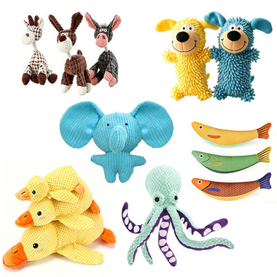 Dog Toy Stomping Duck Bite Resistant Grinding Teeth Cleaning