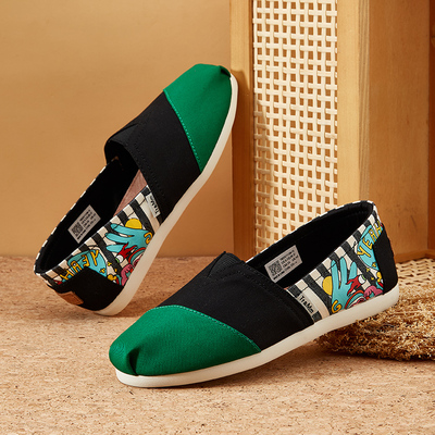 Tt&Mm/汤姆斯女鞋轻便一脚蹬懒人帆布鞋夏季孕妇轻便百搭布鞋单鞋