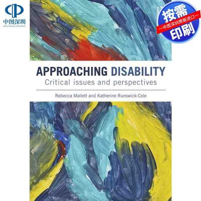 预售【按需印刷】英文原版 面对残疾 Approaching Disability 原装进口正版书籍