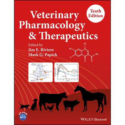 【预售 按需印刷】英文原版兽医药理学与治疗学Veterinary Pharmacology and Therapeutics原装进口正版书籍