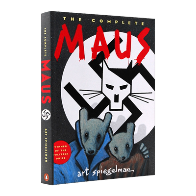 英文原版 鼠族 The Complete MAUS 我父亲的泣血史 我自己的受难史 英文版漫画小说 普利策奖 进口书籍 企鹅出版 进口正版