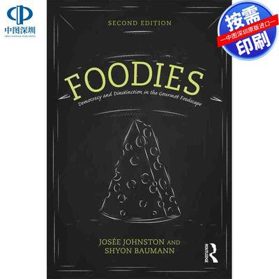 预售【按需印刷】英文原版 美食家 Foodies 原装进口正版书籍