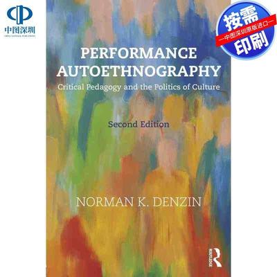 预售【按需印刷】英文原版 绩效自传体 Performance Autoethnography 原装进口正版书籍
