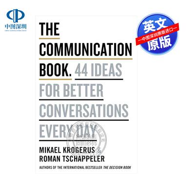 英文原版 沟通交流之书 44个日常生活工作的对话技巧指南 精装 The Communication Book 自我提升职场交流读物