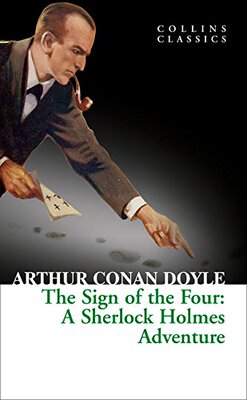 现货柯林斯经典文学：四签名 英文原版 The Sign of the Four  英版 Arthur Conan Doyle 搭配血字的研究 中篇推理小说 进口书正版