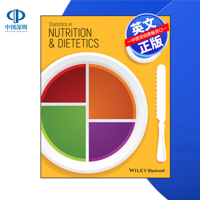 【预售 按需印刷】Wiley出版 营养与营养学统计 Statistics in Nutrition and Dietetics  进口英文正版书籍