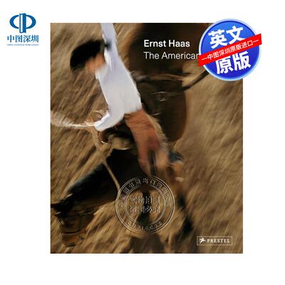 英文原版 色彩大师厄恩斯特·哈斯 美国西部 精装摄影集艺术书 Ernst Haas: The American West