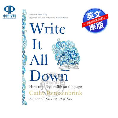 现货英文原版 记录一切 Write It All Down