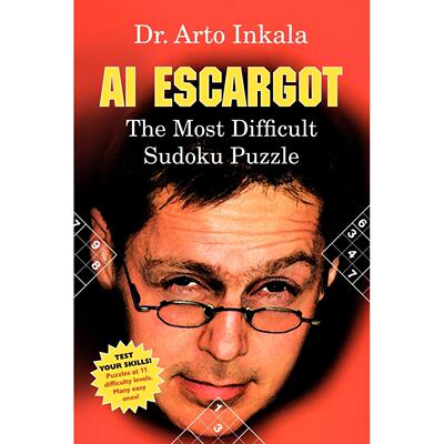 【预售 按需印刷】英文原版 AI Escargot - The Most Difficult Sudoku Puzzle进口原版正版书籍