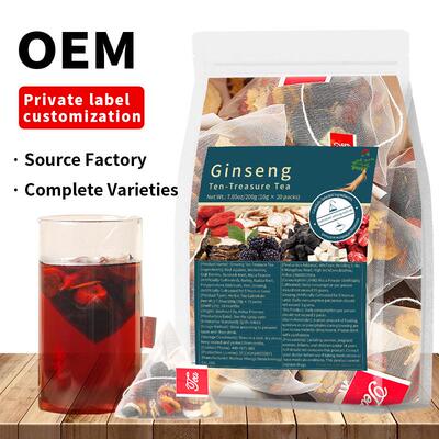 Ten Treasures of GinsengTea跨境人参十宝茶 八宝茶五宝茶
