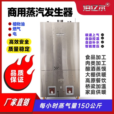 泊亿尔微型蒸馒头酿酒蒸汽发生器