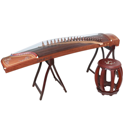 敦煌牌LM22694L御鉴斗彩古筝