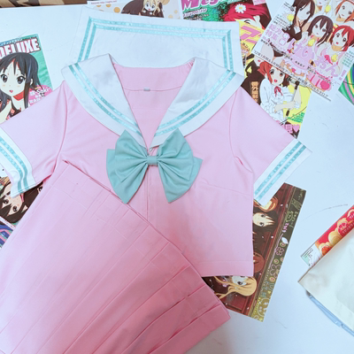 复刻彩虹战队日系水手服JK制服bodyline学院风套裙套装女新款可爱