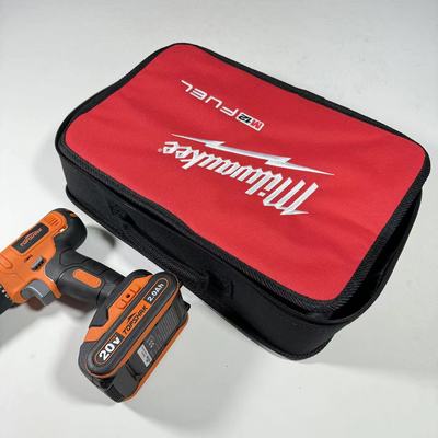出老美M12原装工具包 大容量耐磨手提包手电钻冲击钻起子收纳包