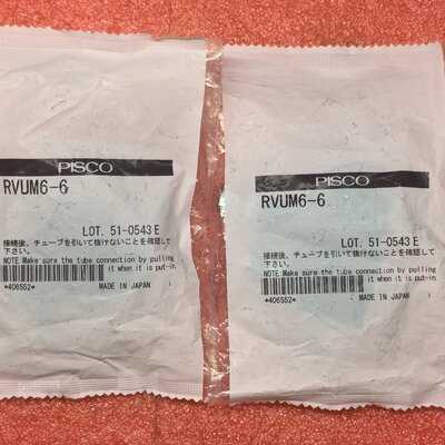 全新PISCO匹士克 RVUM6-6精密调压阀 有2全新二手都有现货