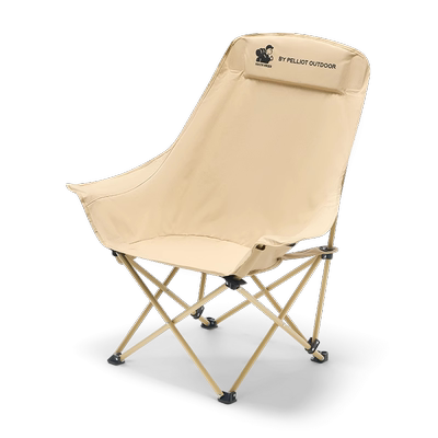 伯希和高背月亮椅户外折叠椅