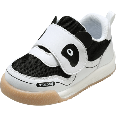 牧童童鞋熊猫学步鞋软底防磨脚