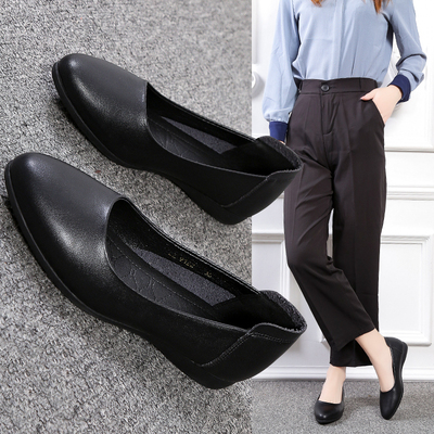 久站不累舒适风防滑软底上班鞋