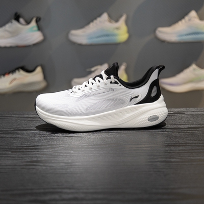 李宁SOFT COOL3休闲鞋男2026夏季凉感透气软弹轻质运动鞋AGLW025