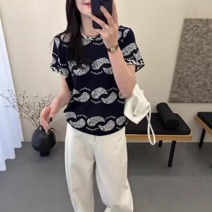 设计感针织背心女夏外穿2026新款圆领百搭级感无袖T恤上衣薄款
