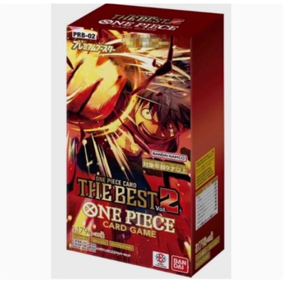 航海王 日文 简中 PRB02海贼王OPCG历代典藏合集 Vol.2 补充包
