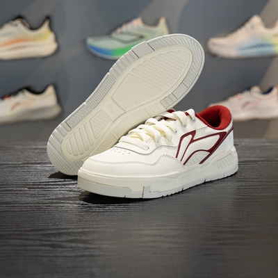 李宁舒适软弹男子系带休闲鞋