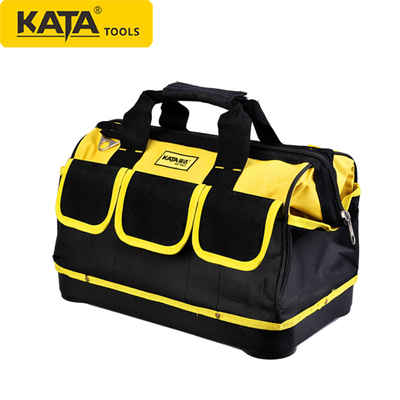 锴达 KATA 工具包塑底大号多功能收纳包单肩手提包工具袋 KT90009