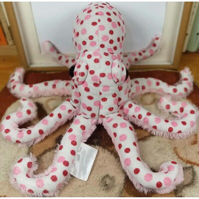 （定做）仿真章鱼octopus毛绒玩具公仔stuffed plush toy