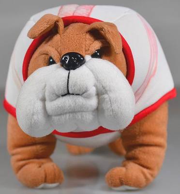 （代购）韩国aurora仿真美国恶霸犬狗狗bully pitbull毛绒玩具公