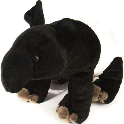 （现货+包邮）仿真马来貘tapir毛绒玩具公仔stuffed plush toy