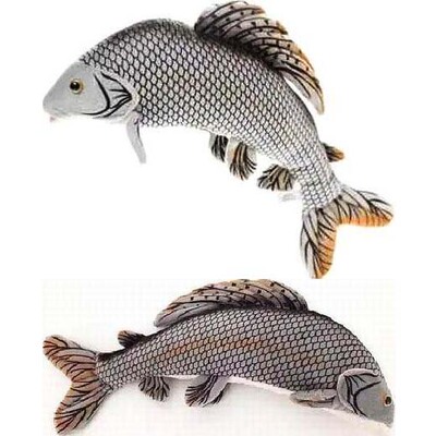 （现货+包邮）芬兰vivantti仿真茴鱼grayling毛绒玩具stuffed toy