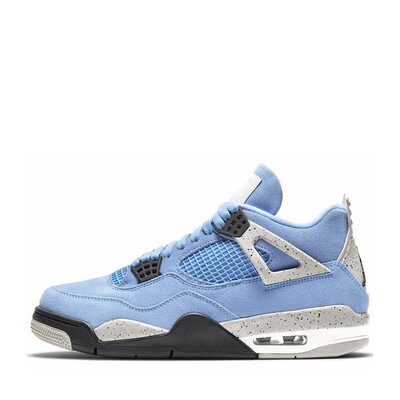 【布布】 Jordan 复古篮球鞋 蓝色 中帮 Air 4 