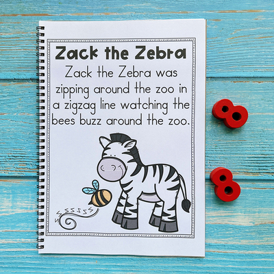 Tongue Twister英语26个英文字母短文童谣绕口令晨读练习作业纸