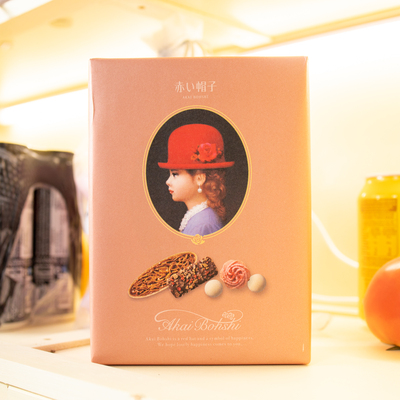 日本进口赤帽子奶油蛋卷