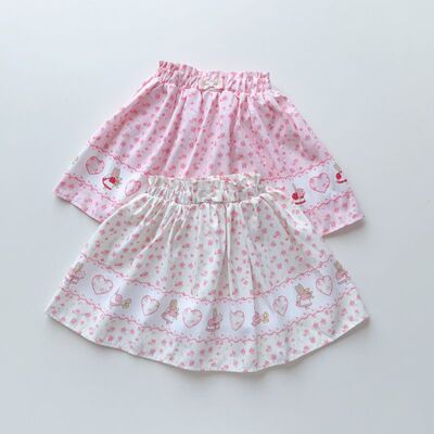 日单童装110140女孩夏季半身短裙