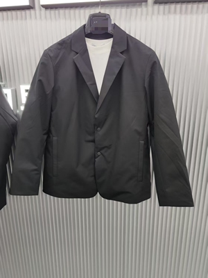 G4DBR2041Y利家羽绒西服男士西装羽绒服轻薄冬季商务男装单西外套