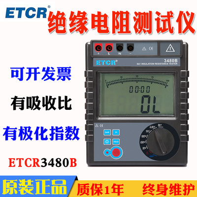 铱泰ETCR3480A绝缘电阻测