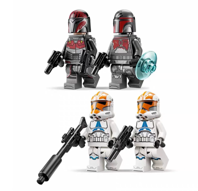 LEGO乐高 正品 星球大战兵包 75449曼达洛 501克隆人部队75345