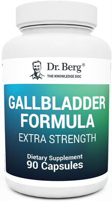 美国代购Dr. Berg’s Gallbladder Formula Contains Purified Bi