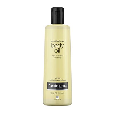 美国代购Neutrogena Body Oil Light Sesame Formula, Dry Skin M