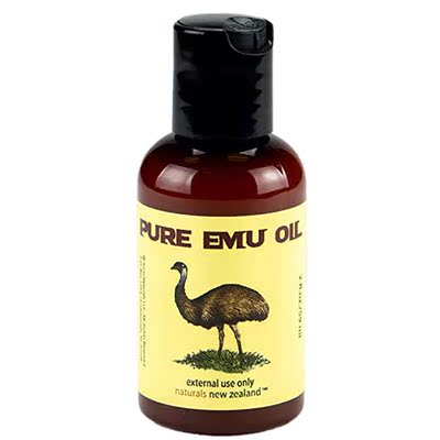 美国代购Emu Oil Pure Premium Golden 2 Ounces  Emu Oil with n