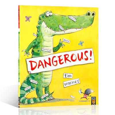 英文原版 Dangerous! 危险树林里的动物友谊故事 友谊故事动物故事幽默搞笑Tiger Tales出版图画绘本进口英语启蒙蓝思值520L