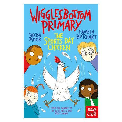 预售英文原版Wigglesbottom Primary #9: The Sports Day Chicken威格尔斯伯勒小学9 运动会小鸡神秘校园日志幽默校园故事8-12岁