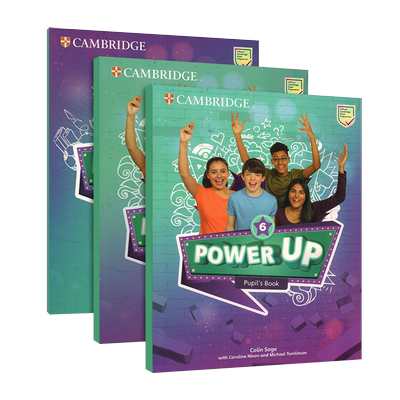 【赠在线音频】剑桥国际少儿英语考试教材power up6级课本+练习册Starters教师用书starter课程Movers非app电子版无录播课powerup