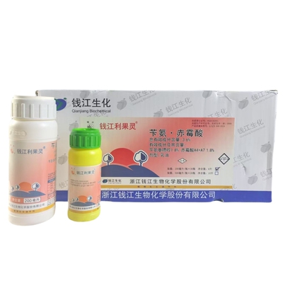 钱江利果灵3.6%苄氨基嘌呤赤霉酸霉素果树芒果柑橘苹果膨大调节剂