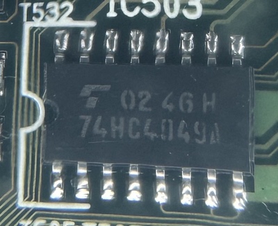 逻辑器贴片SOP1674HC4049A